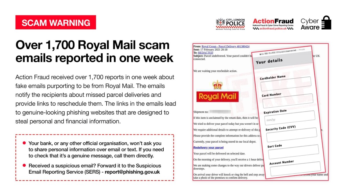 Royal Mail scam – Tower Hamlets Neighbourhood Watch Association (THNWA)
